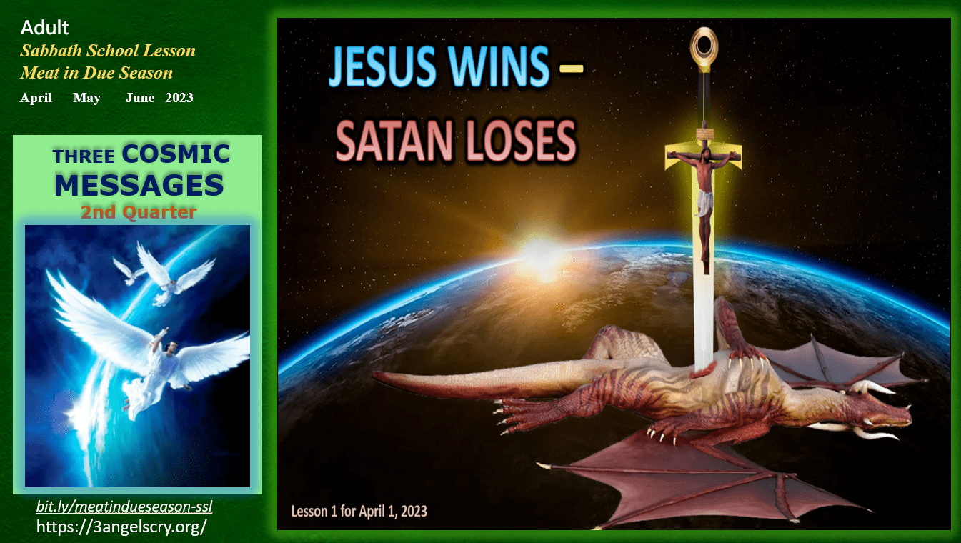 PDF: SS-Q2-L1 - Jesus Wins - Satan Loses | 3 ANGELS' CRY
