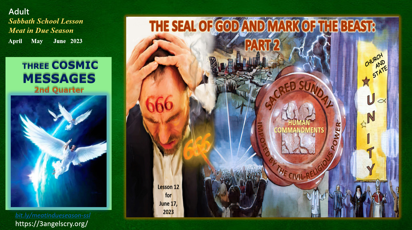 PDF: SS-Q2-L12 - The Seal of God and the Mark of the Beast Part 2 | 3 ANGELS' CRY