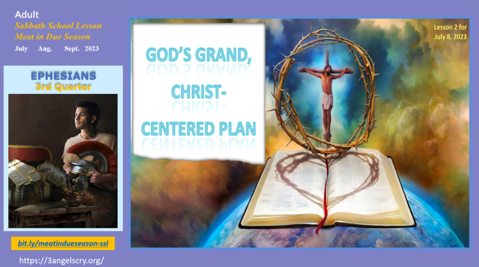 PDF: SS-Q3-L2 - God's Grand, Christ-Centered Plan | 3 ANGELS' CRY
