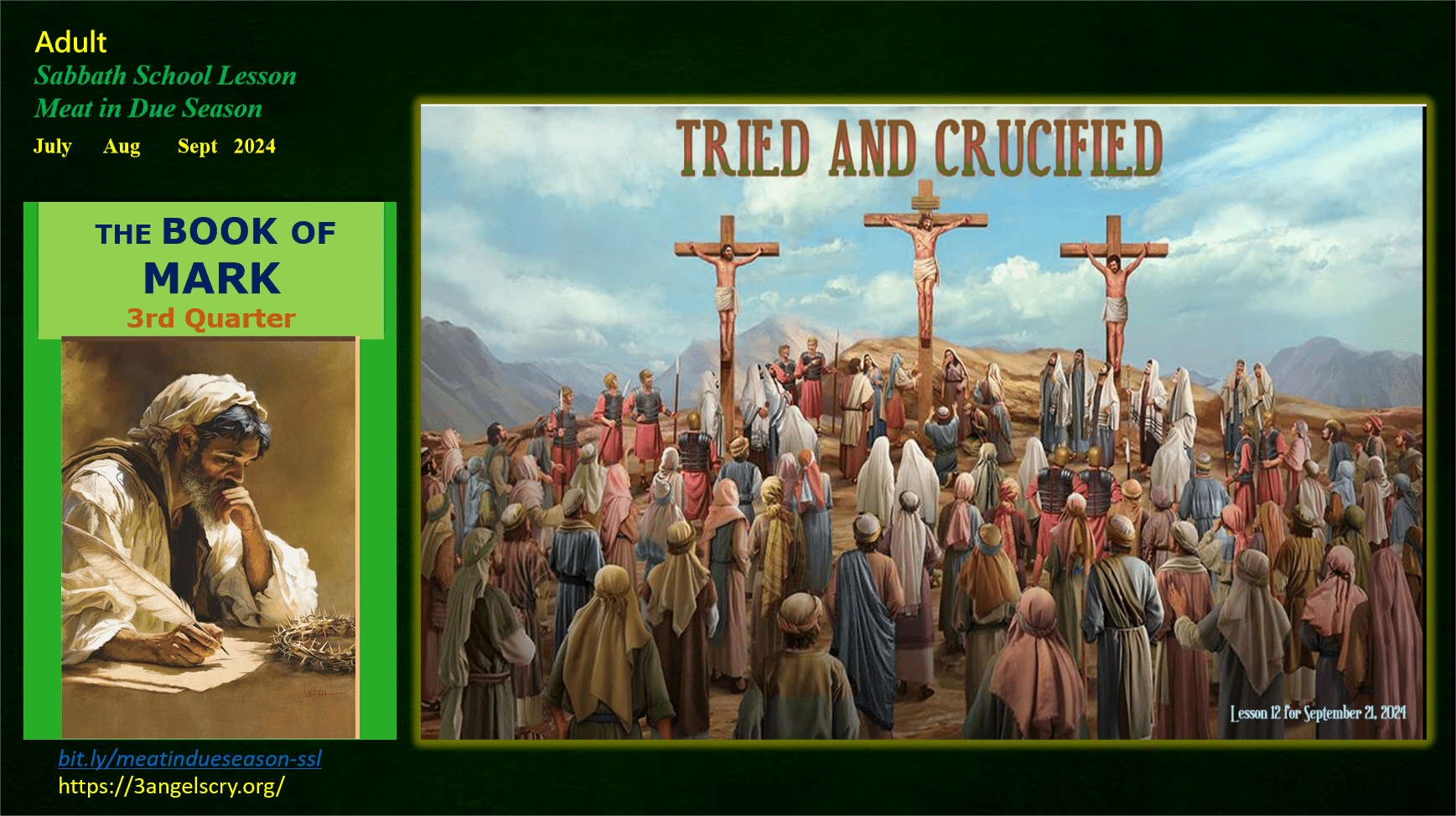 PDF: SS-Q3-L12 - Tried and Crucified | 3 ANGELS' CRY